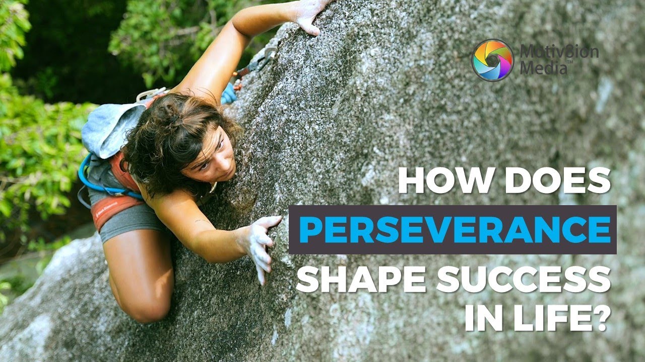 How does perseverance shape success in life? - YouTube