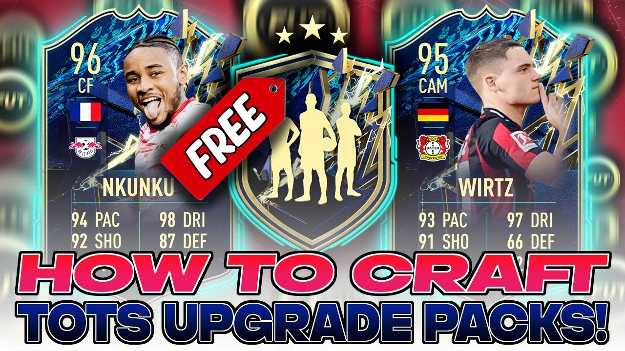 HOW TO CRAFT 81+ DOUBLE UPGRADES FOR FREE! TEAM OF THE SEASON FIFA 22 ...