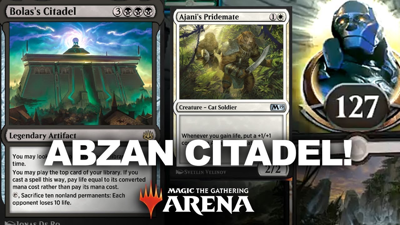ABZAN BOLAS CITADEL! War of the Spark Standard | Magic Arena MTG - YouTube