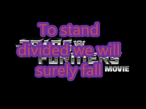 Transformers The Movie / (Lion)/ (Lyrics)/ (Transformers the Movie ...