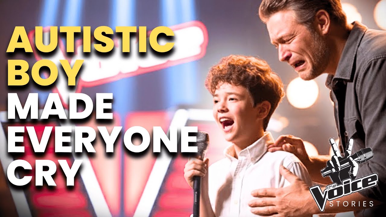 This AUTISTIC BOY SINGS FOR THE FIRST TIME on The Voice...AND STUNS ...