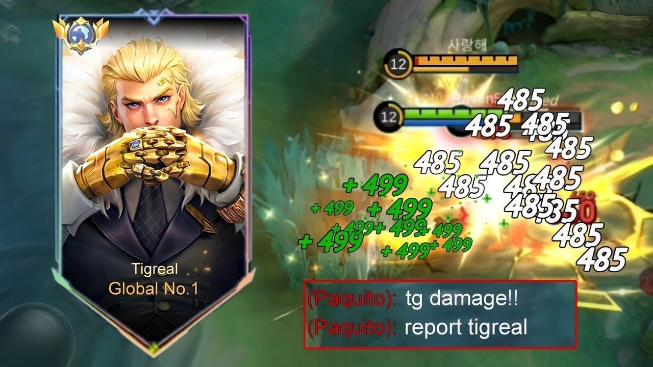 I FINALLY DECIDED WITH TIGREAL DAMAGE BUILD | BUILD TOP 1 GLOBAL ...