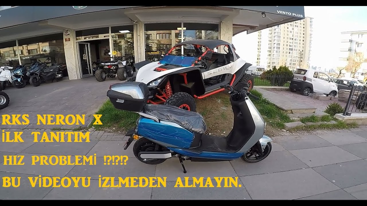 YENİ RKS NERON X. HIZ TESTİ VE TANITIM VİDEOSU #rks #electricscooter # ...