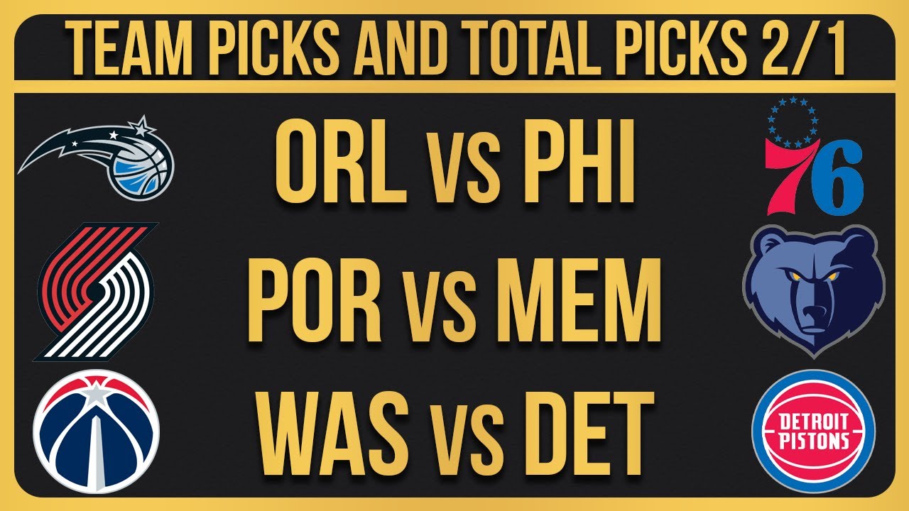 FREE NBA Picks Today 2/1/23 NBA Picks and Predictions - YouTube