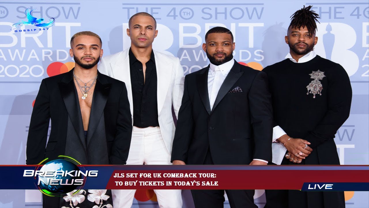 JLS set for UK comeback tour: to buy tickets in today's sale - YouTube
