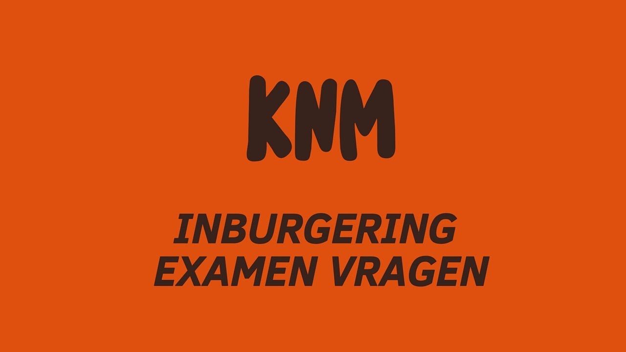 (A2) #KNM #INBURGERING EXAMEN 2020 (1) 40 VRAGEN | KNM OEFENING ...
