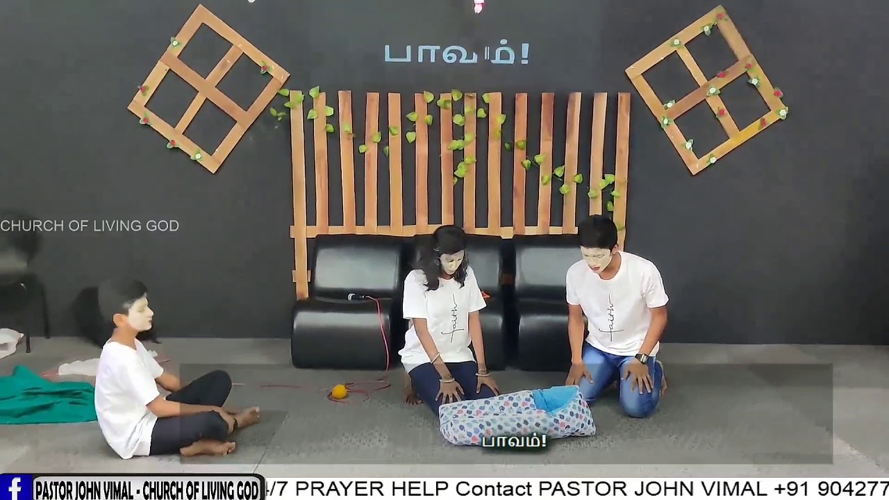 Christian Mime - Creation to the death and resurrection of Jesus Christ ...