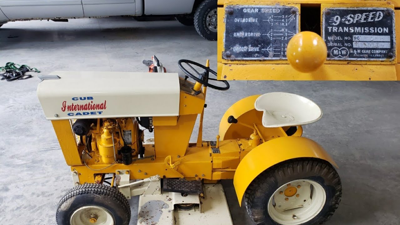 Cub Cadet Original With M&W 9 Speed! - YouTube