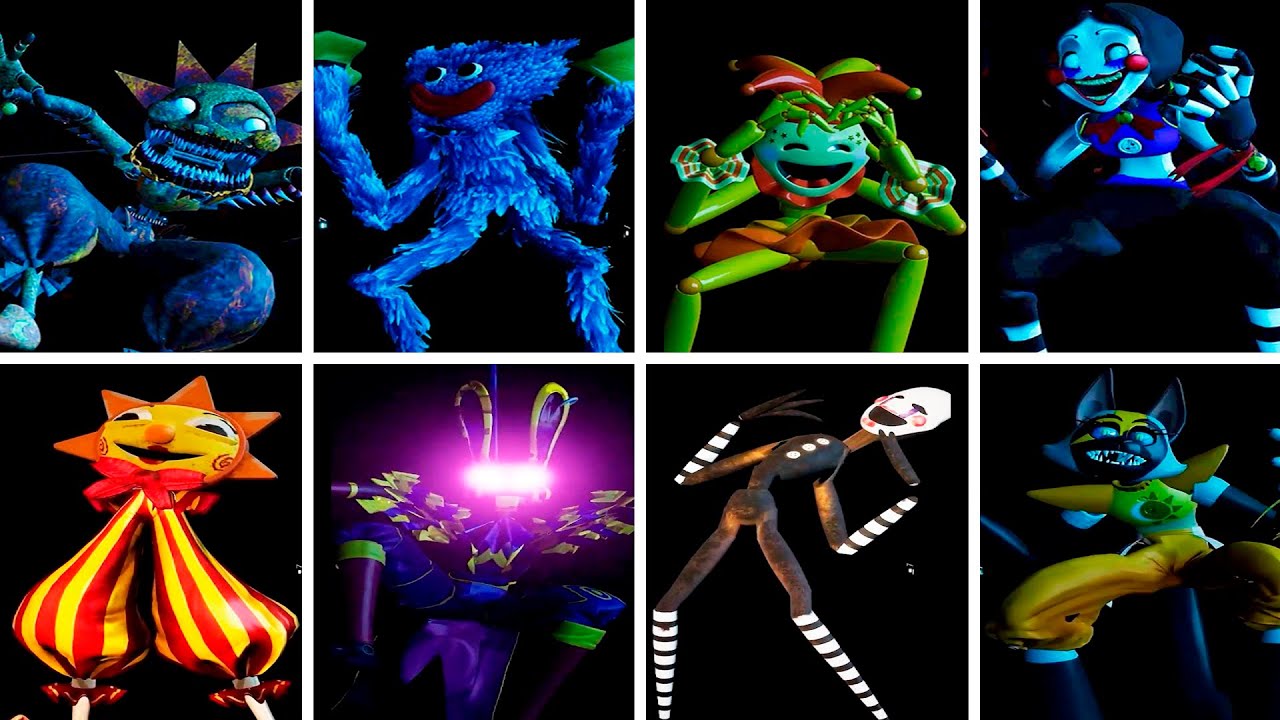 ALL SUNDROP and MOONDROP Mods Compilation! – FNAF Security Breach - YouTube