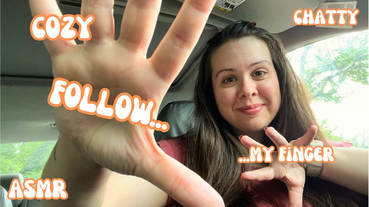 🫰 follow my finger and SNAP!🫰/ chatty cozy tingles in the car / LOFI ...