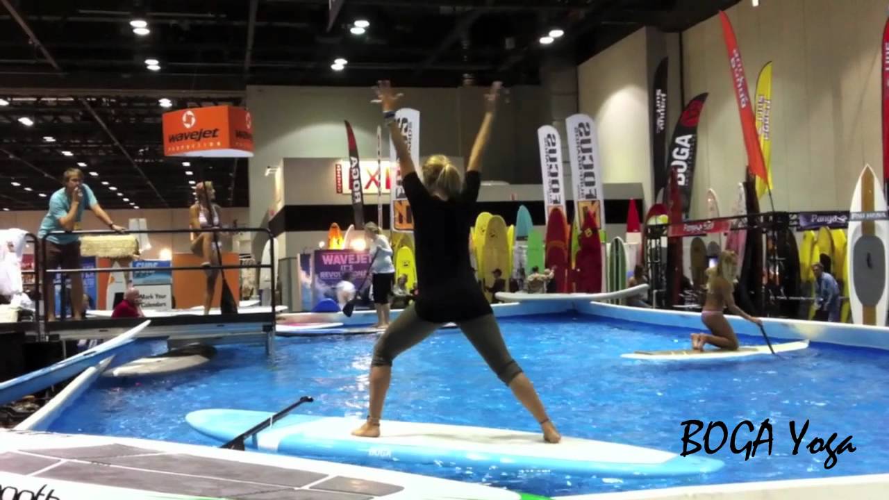 BOGA Yoga at the Surf Expo - YouTube