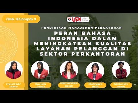 Tugas Presentasi Artikel Ilmiah Mata Kuliah Pendidikan Bahasa Indonesia ...