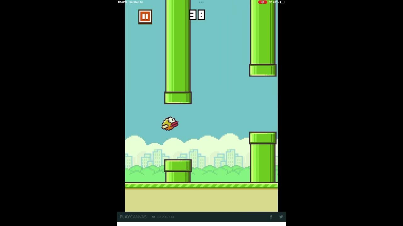 Flappy Bird gameplay - YouTube