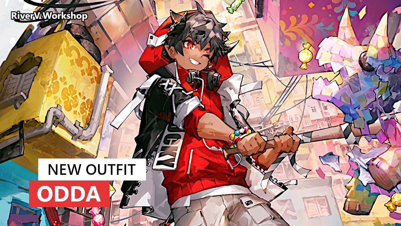 Odda New Skin | Arknights/明日方舟 オッダの新コーデ - YouTube