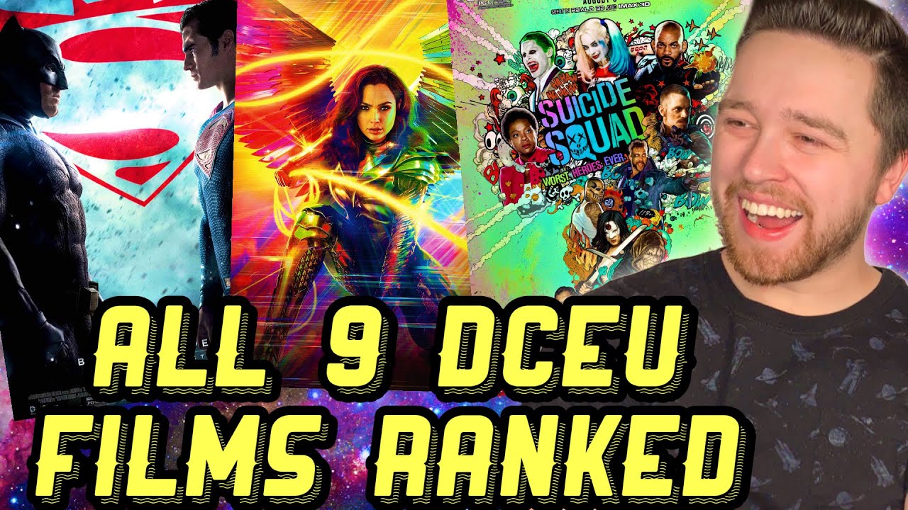 All 9 DCEU Films Ranked! (Featuring Wonder Woman 1984) - YouTube