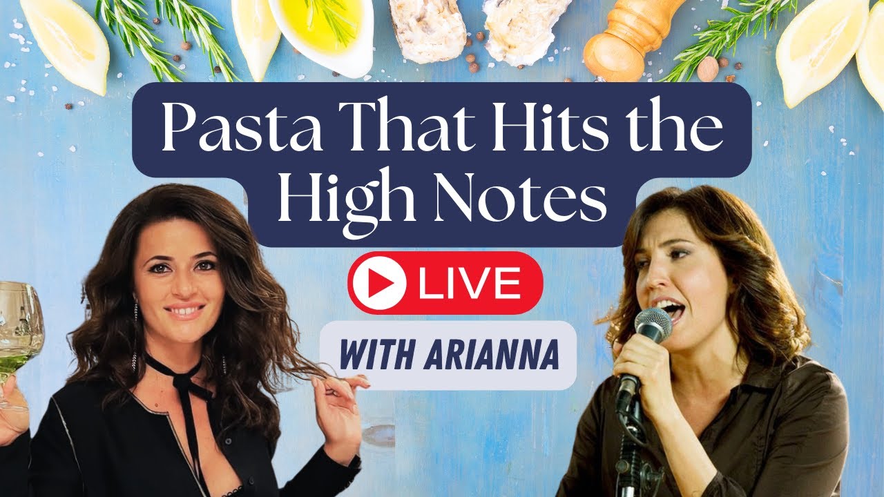 LIVE: 🎭 Cook Pasta Puttanesca with Chef Edvina & Italian Star Arianna ...