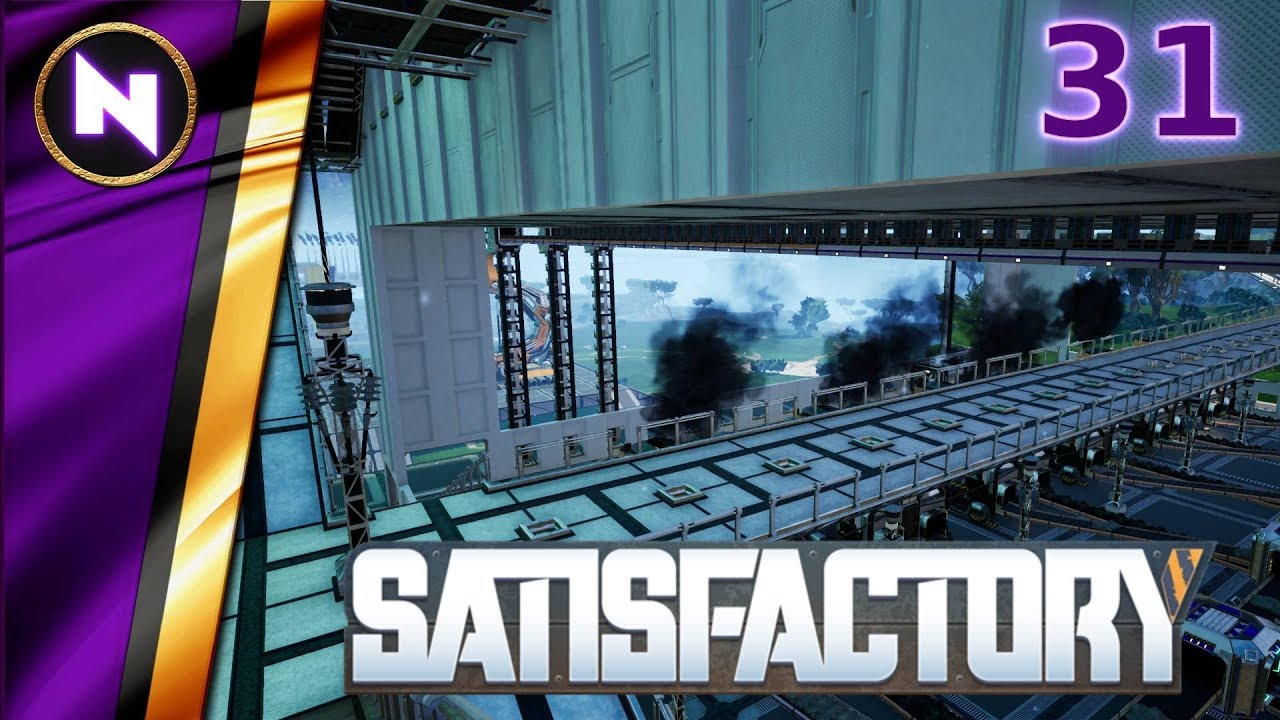 STEEL TOWER COMPLETE - Satisfactory City #31 - YouTube