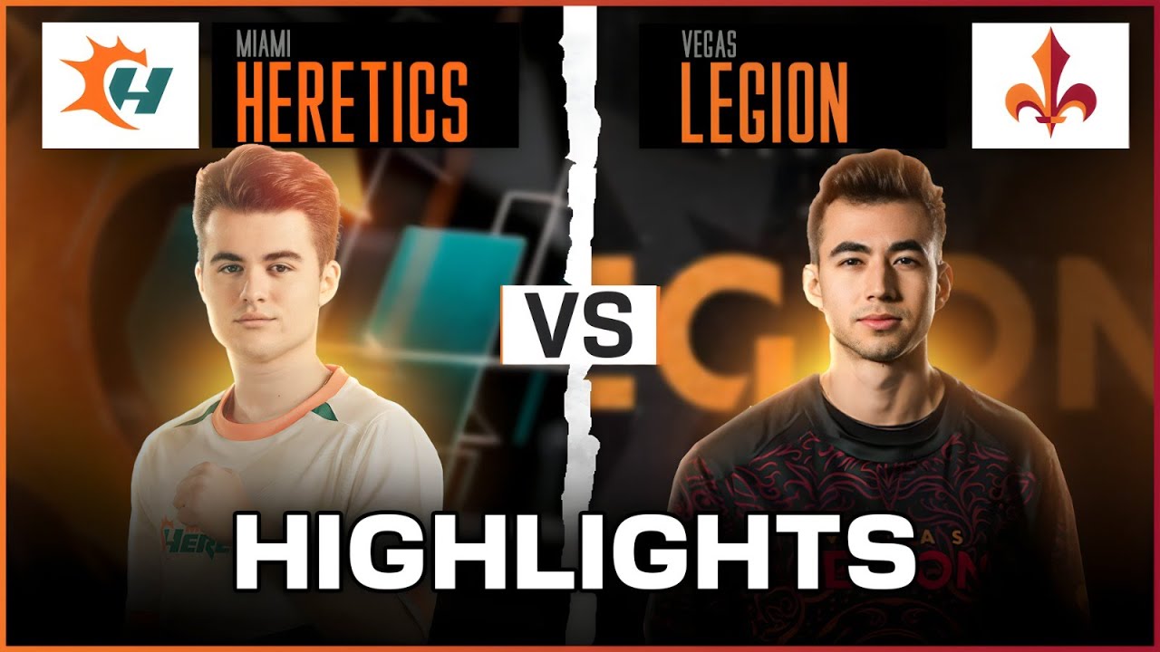 Miami Heretics vs Vegas Legion HIGHLIGHTS | CDL Major I Qualifiers ...