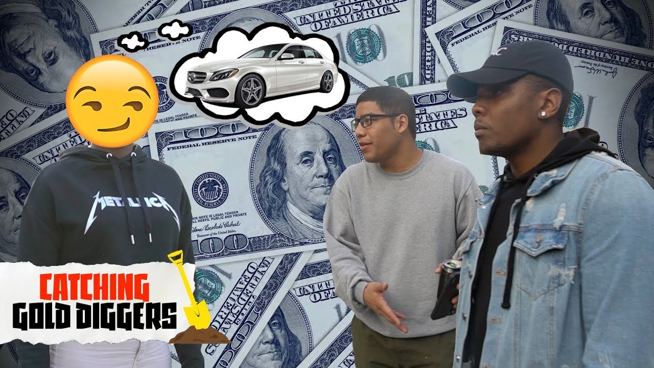 Is she buying a Mercedes with HIS money? | Gold Digger Prank 2018 - YouTube