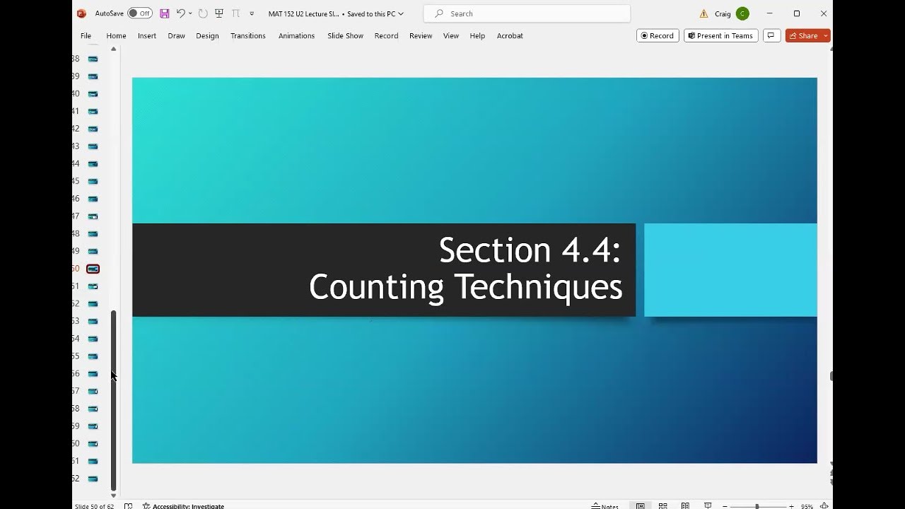 MAT 152 Section 4.4 - YouTube
