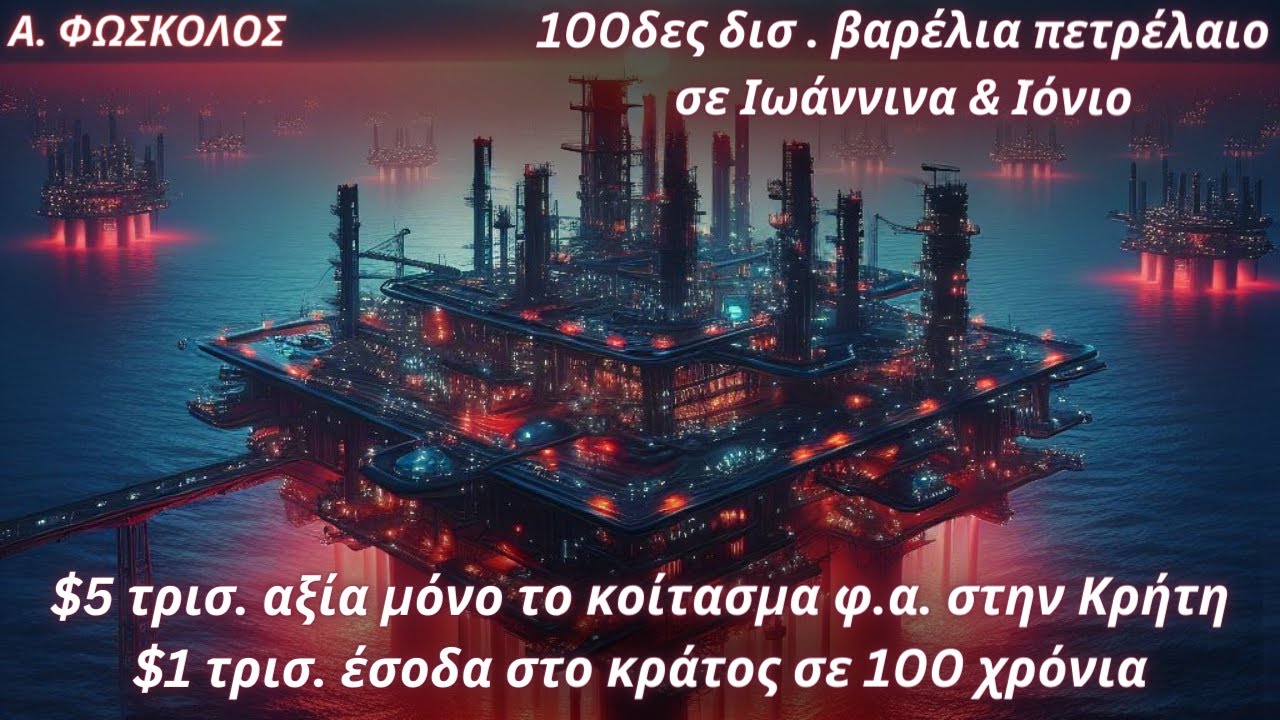 Αντώνης Φώσκολος: $5 τρισ. αξία μόνο το κοίτασμα στην Κρήτη- $1 τρισ ...
