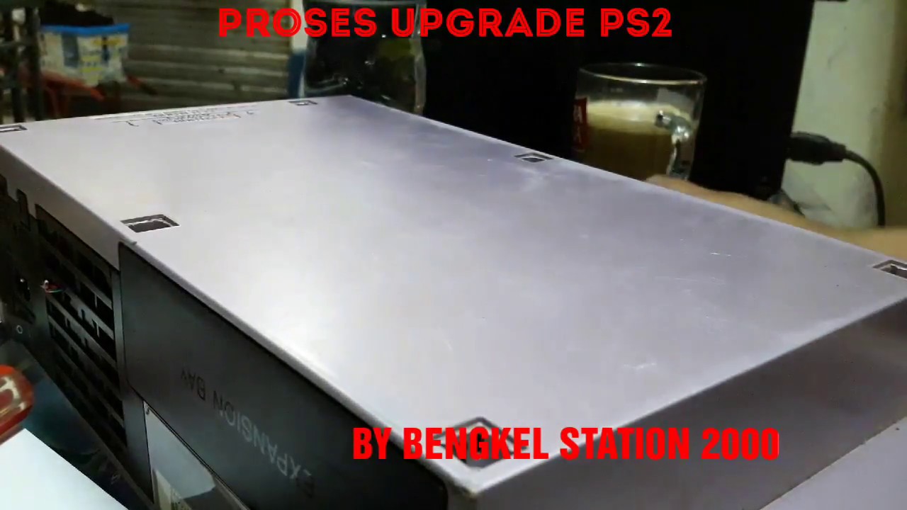 Proses UPGRADE PS2 - YouTube