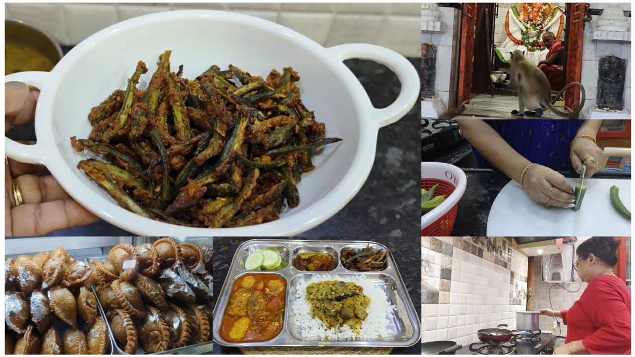 kurkure bhendi ra recipe Kom oil re/finally mankoda ku khaibaku deli bt ...