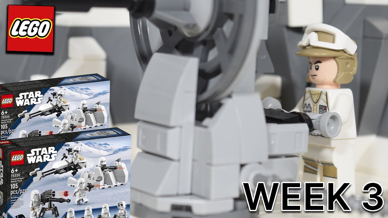 Building the Battle of Hoth in LEGO | Episode 3 | Rock & Trench Work ...