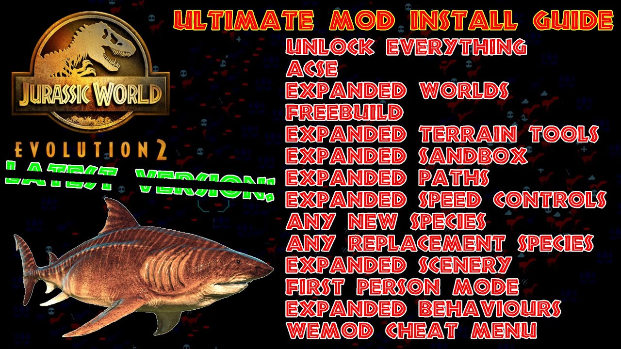 **OUTDATED (New Link Provided)** Ultimate Mod Install Guide - Jurassic ...