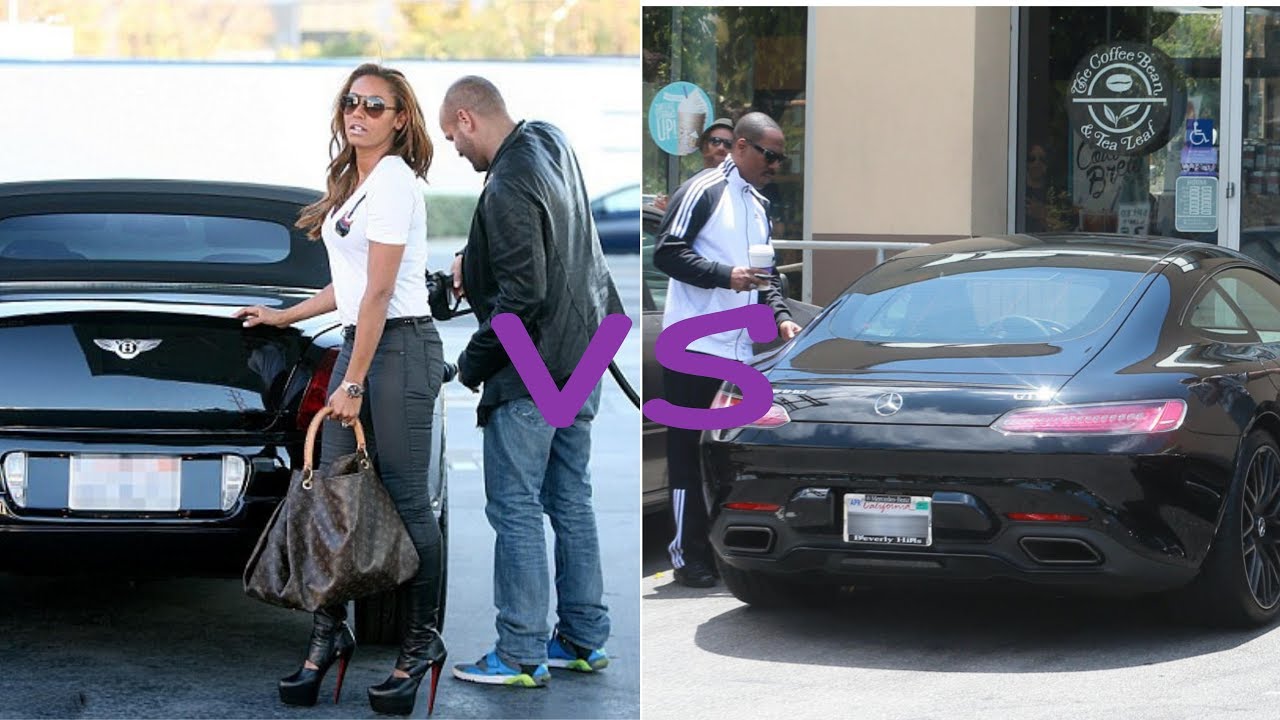 Melanie brown cars vs Eddie murphy cars (2018) - YouTube