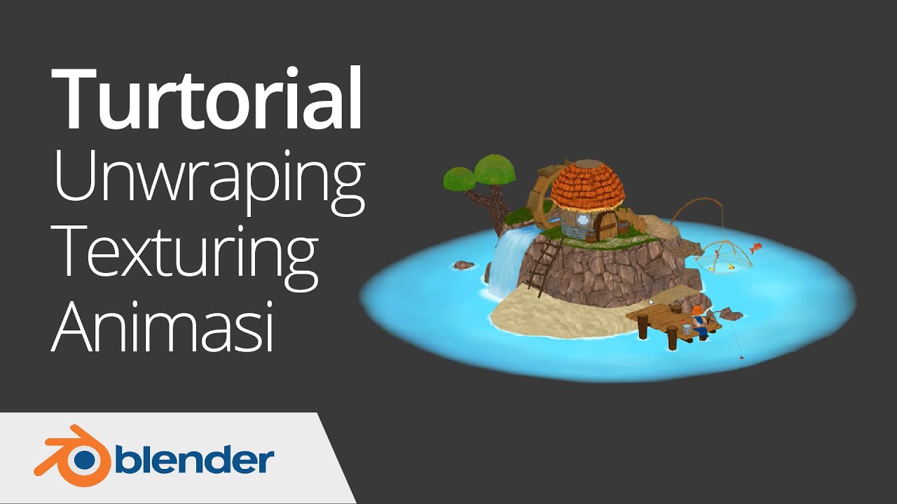 Tutorial Unwraping, Texturing & Animasi Sederhana untuk Game Asset di ...