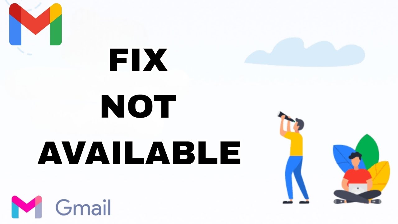 How To Fix And Solve Gmail Not Available | Final Solution - YouTube