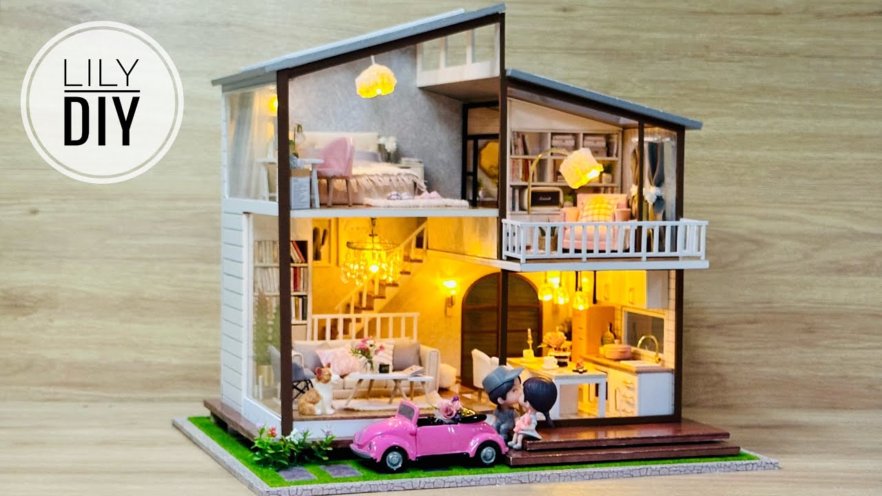 DIY Miniature Dollhouse Crafts || Slow Time Relaxing Satisfying Video ...