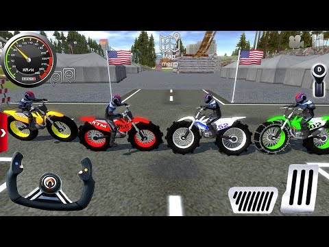 Impossible stunt motor racing speed bike extreme off-road #1 - Offroad ...