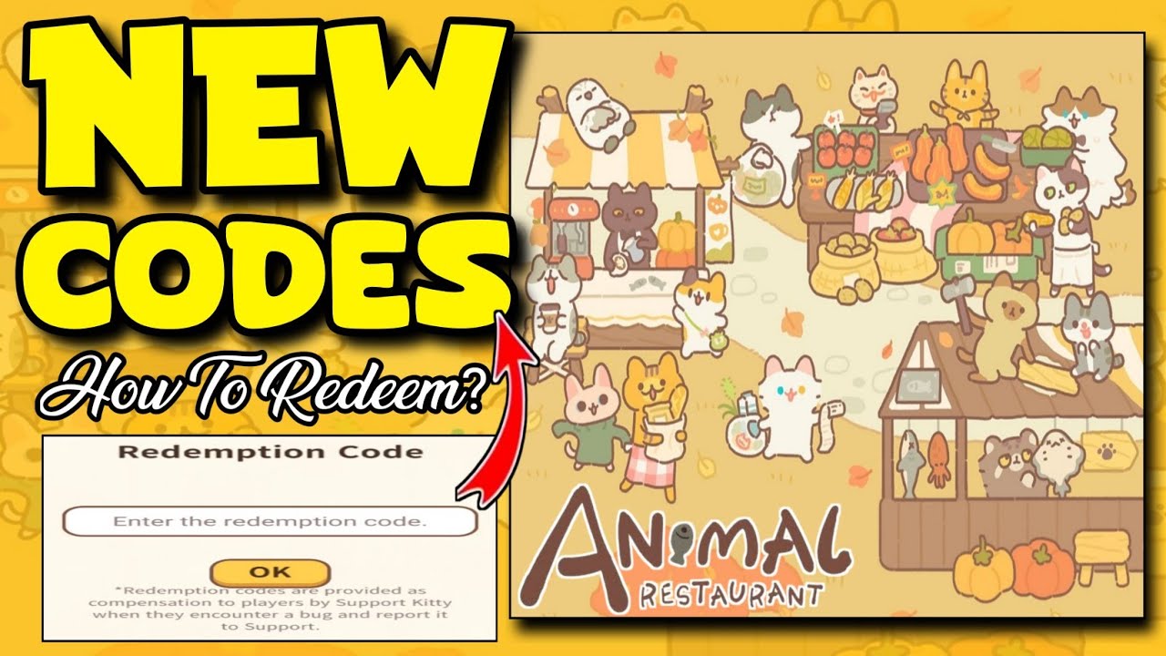 Animal Restaurant Codes Tutorial October 2024‼️- Active Codes of Animal ...