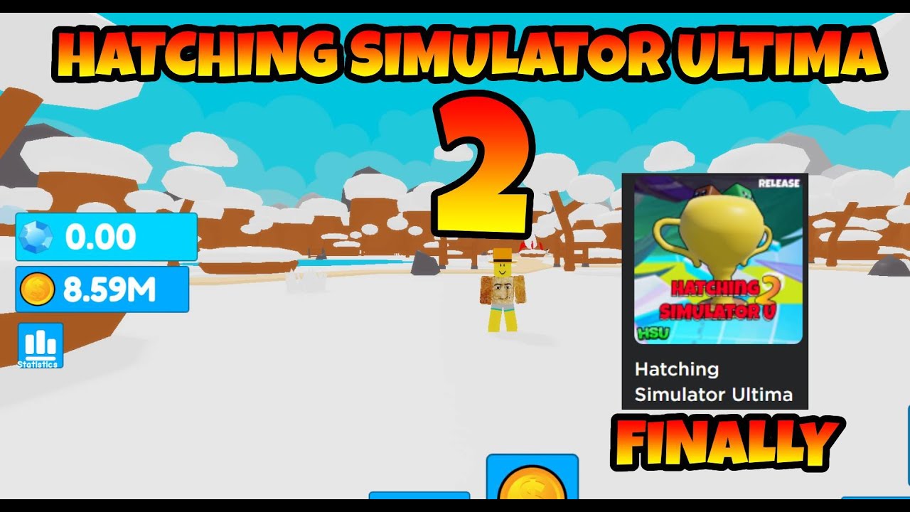 HATCHING SIMULATOR ULTIMA 2 RELEASED!!! | Roblox - YouTube