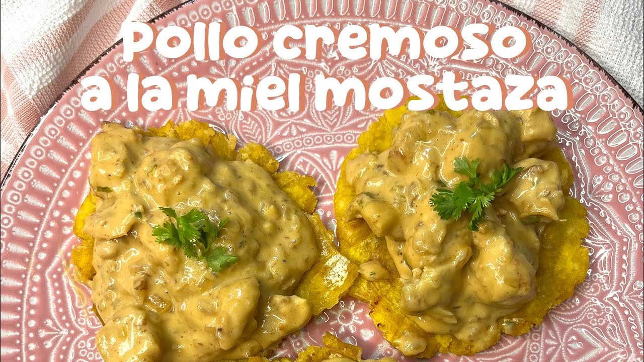 Pollo cremoso a la miel mostaza - YouTube
