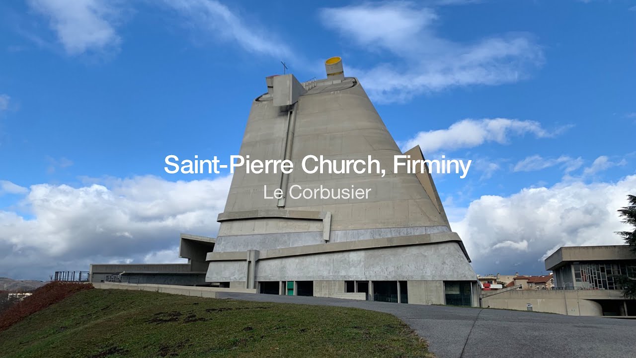 Le Corbusier - Saint-Pierre Church, Firminy, Rhône-Alpes, France. 1963 ...