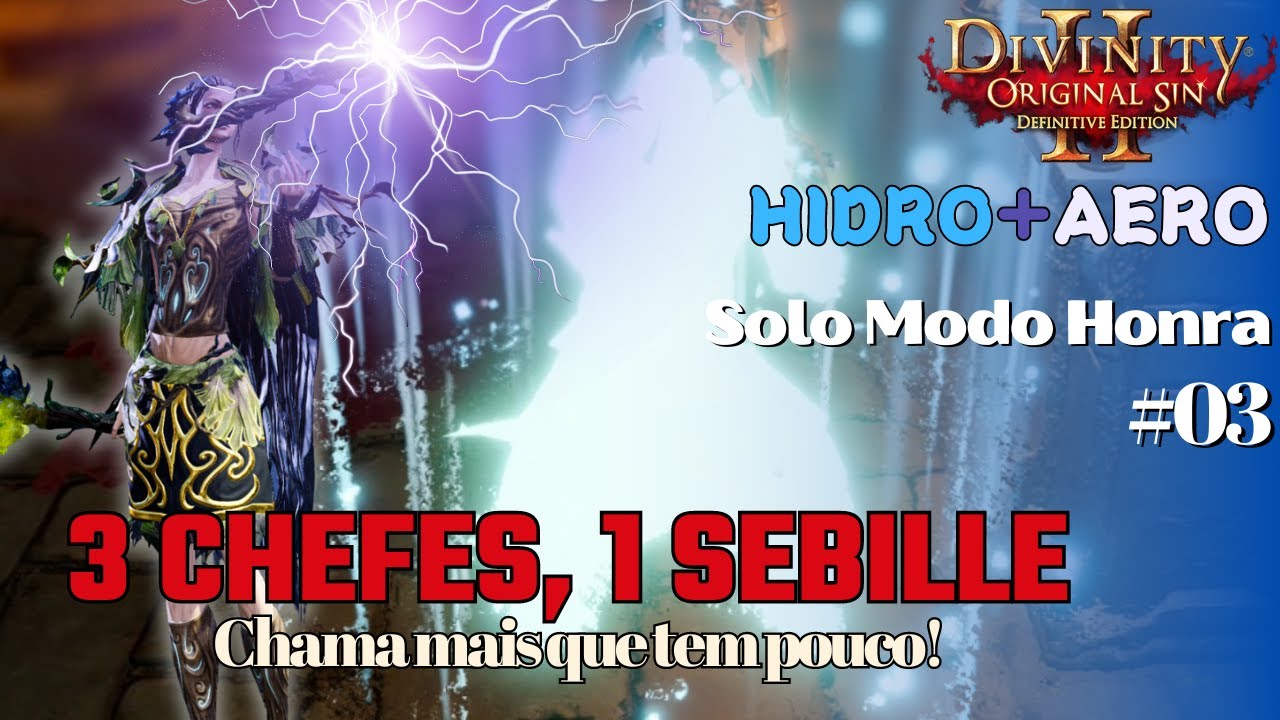 Divinity Original Sin 2 - Solo Hidro/Aero |Modo Honra| #03: MESTRE dos ...