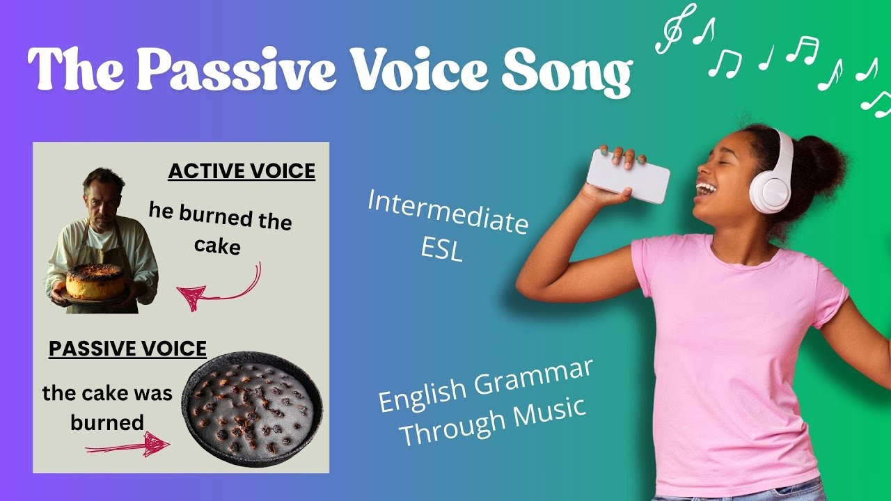 Learn English with Song | English Grammar Through Music | Passive Voice ...