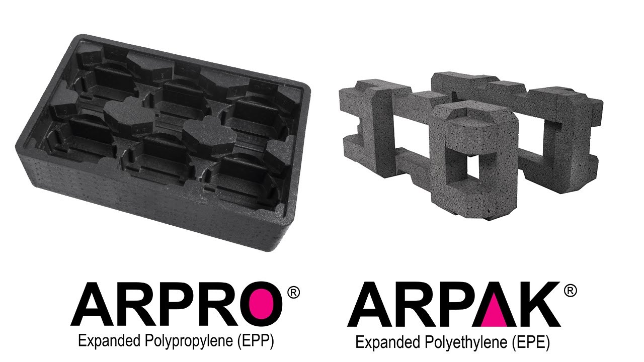 Polipropileno expandido (ARPRO) y Polietileno expandido (ARPAK) - YouTube