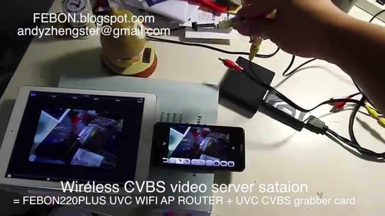CVBS coposite endoscope camera disaply on iPad and android - YouTube