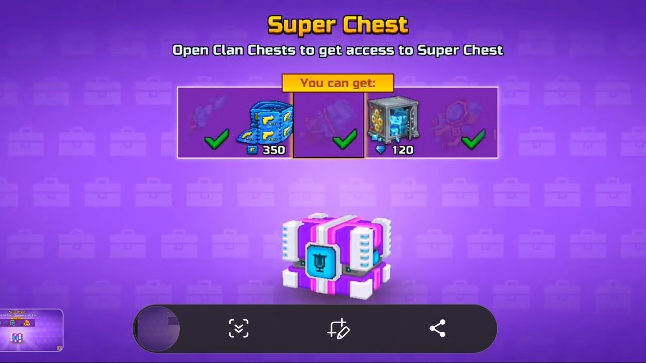 Opening A Clan Super Chest ! - Pixel Gun 3D - PG3D - YouTube
