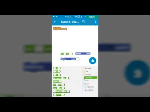 How to make web browser using sketchware - YouTube