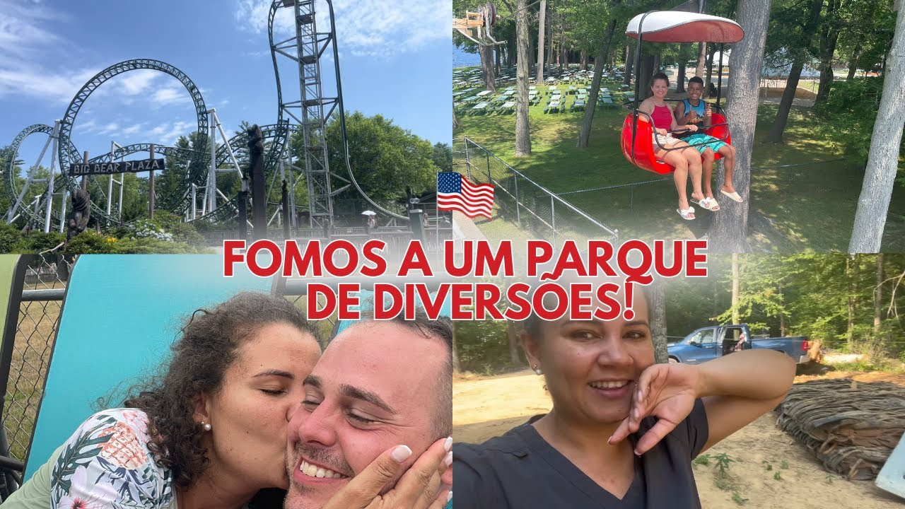 VEM VER O NOSSO PASSEIO A UM PARQUE DE DIVERSÕES!! - YouTube