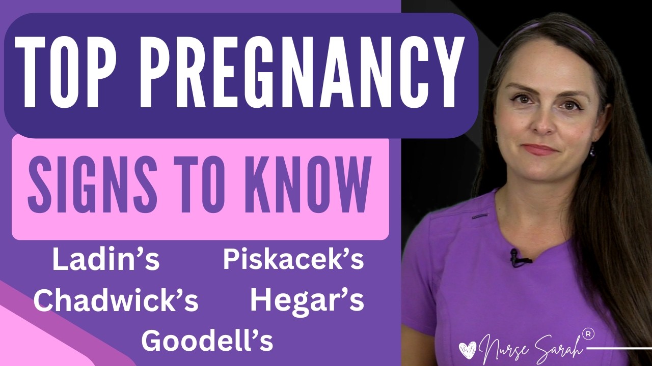 Top 5 Early Pregnancy Signs to Know (Eponymous): Chadwick, Ladin ...