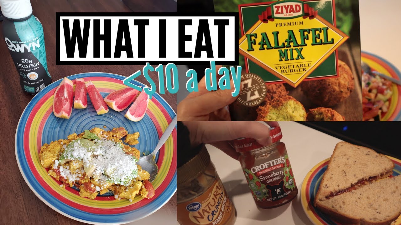 What I Eat in a Week | LESS THAN $10 PER DAY - YouTube