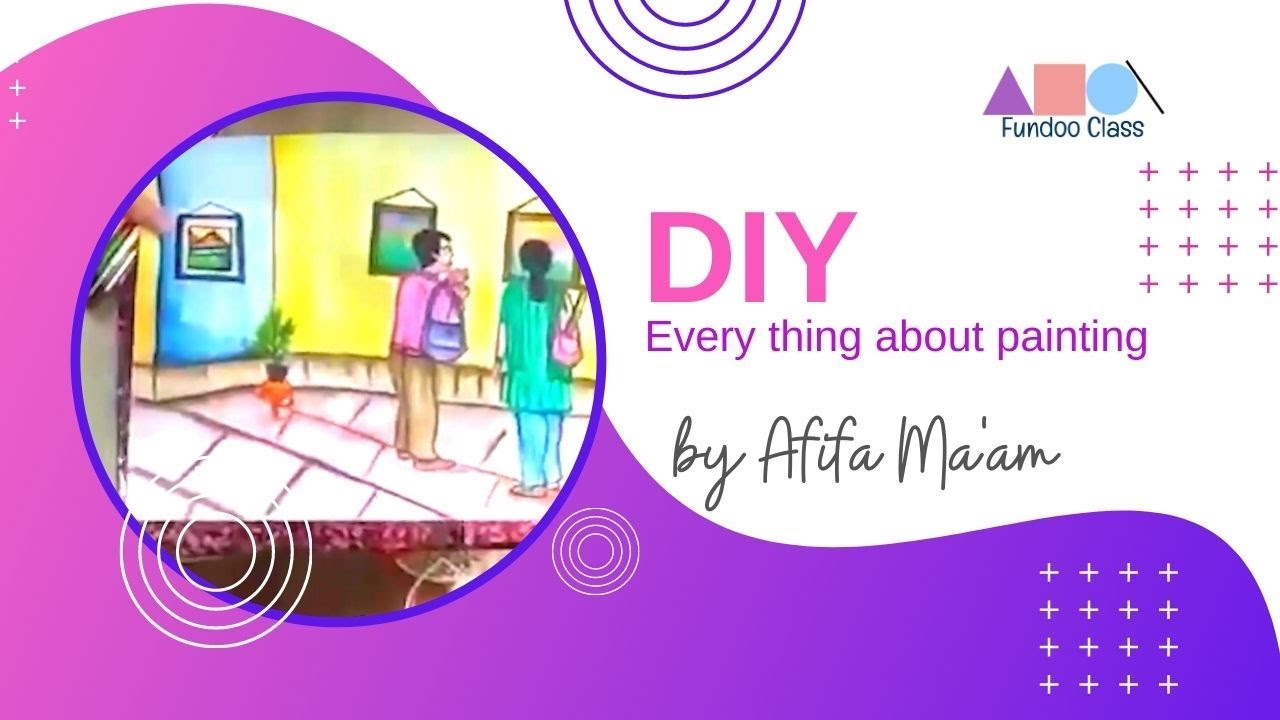 Let's Paint | with Afifa Ma'am | Fundoo Class - YouTube
