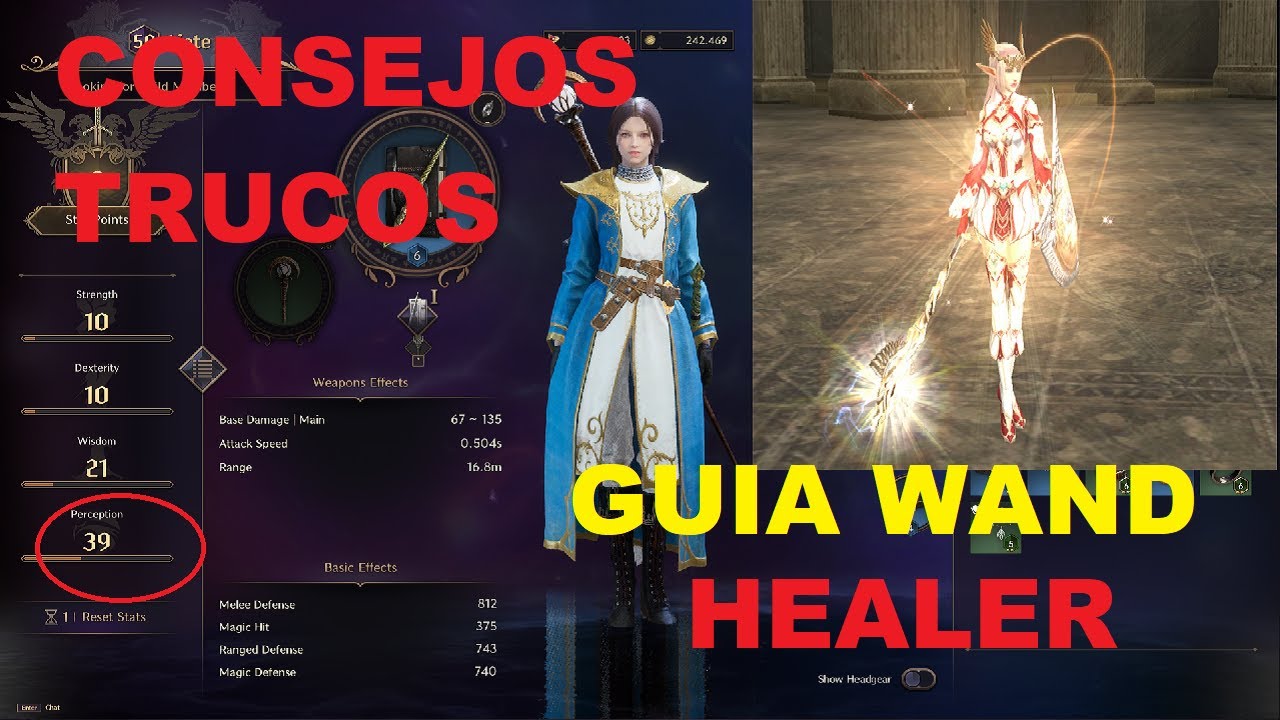 GUIA DE HEALER WAND Y STAFF THRONE AND LIBERTY guia principiantes - YouTube