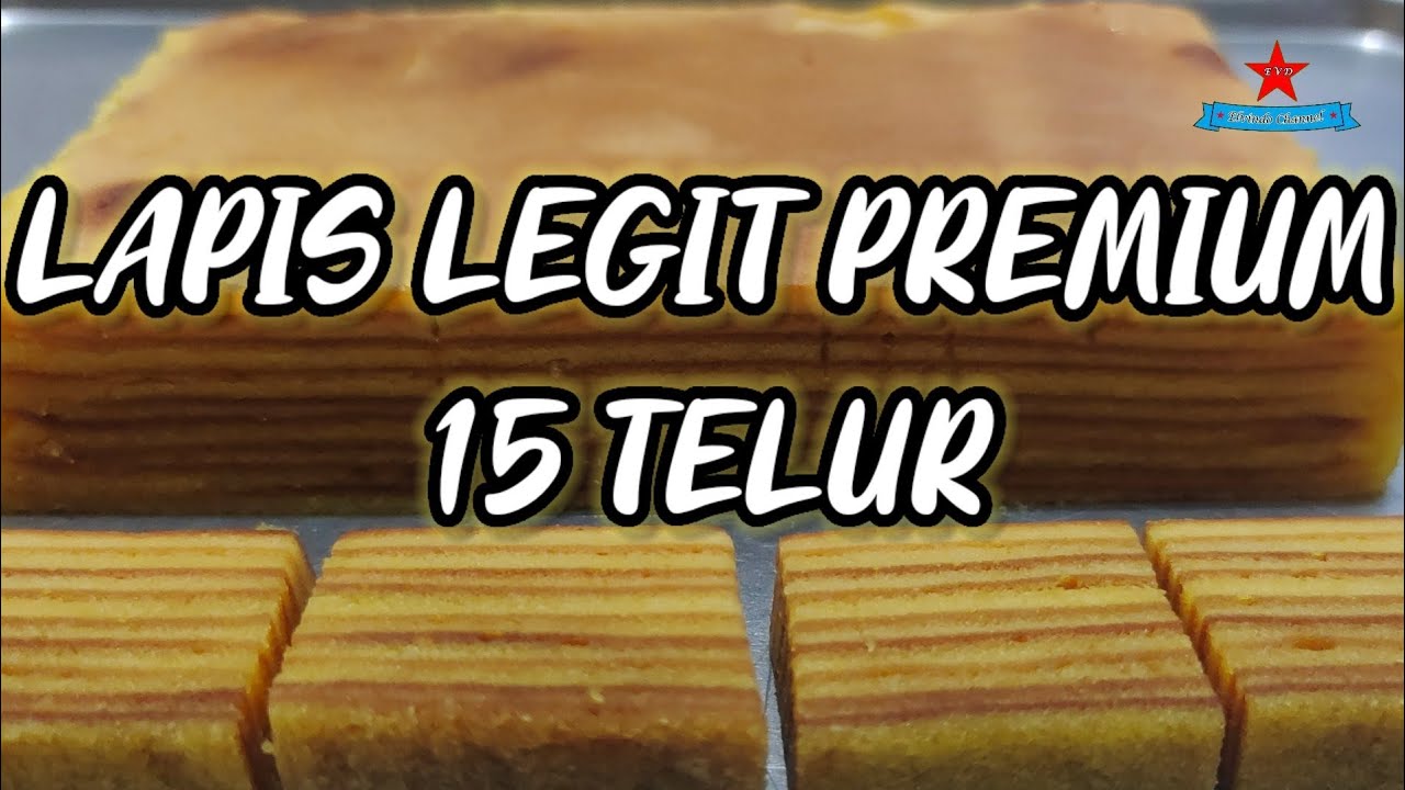 LAPIS LEGIT PREMIUM 15 TELUR - YouTube